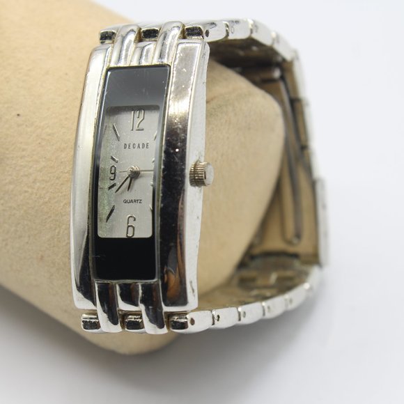 decade | Accessories | Vintage Decade Womens Classic Retro Silver Tone ...